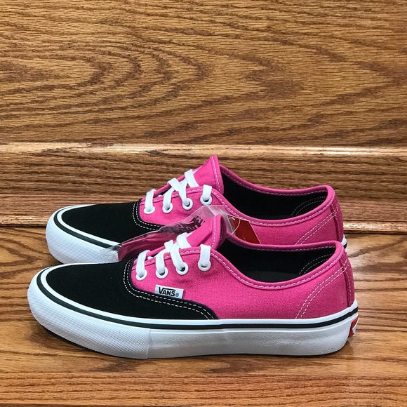 Vans | Shoes | Vans Authentic Pro Black Magenta Shoes | Poshmark